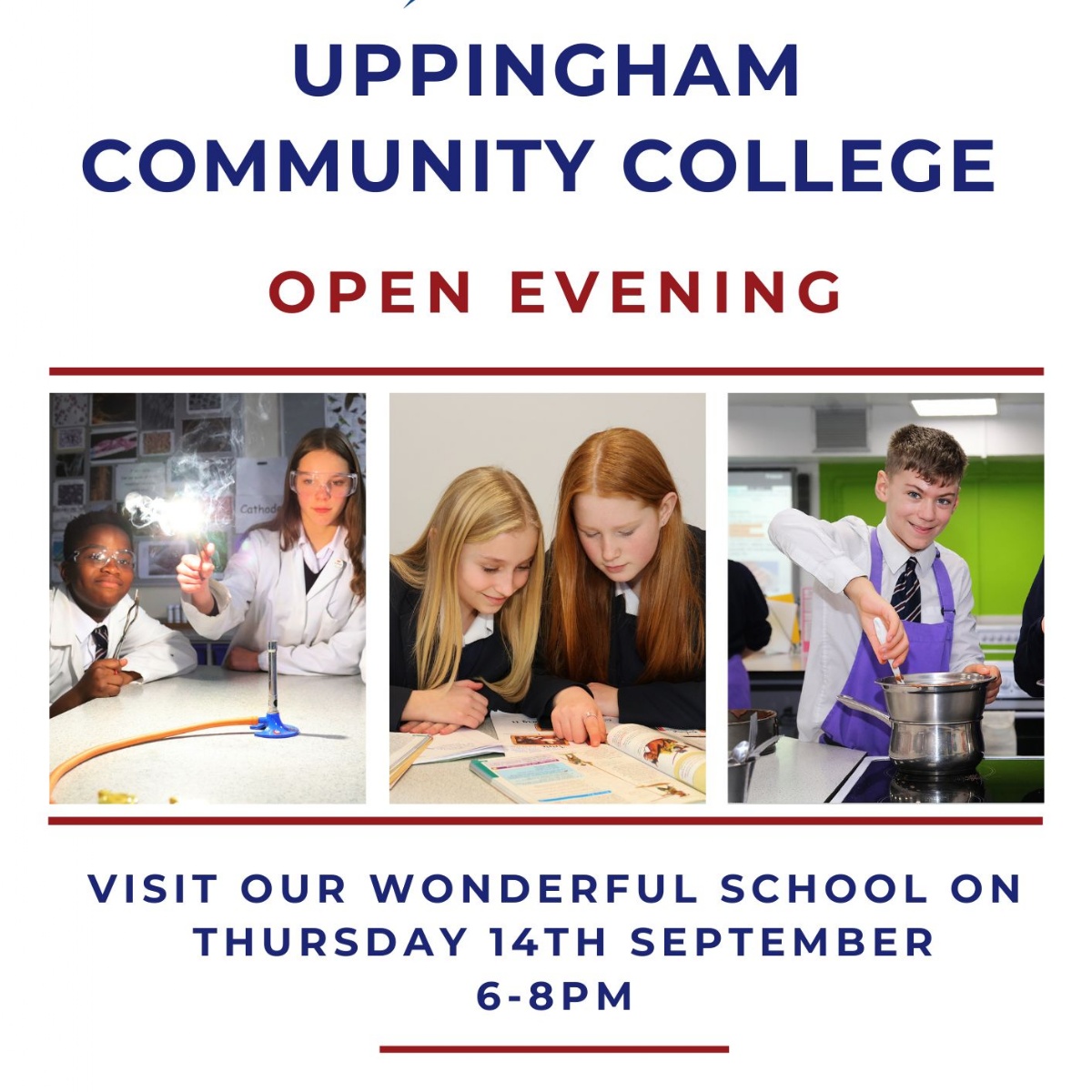 Uppingham Community College - Open Evening - Uppingham Community College